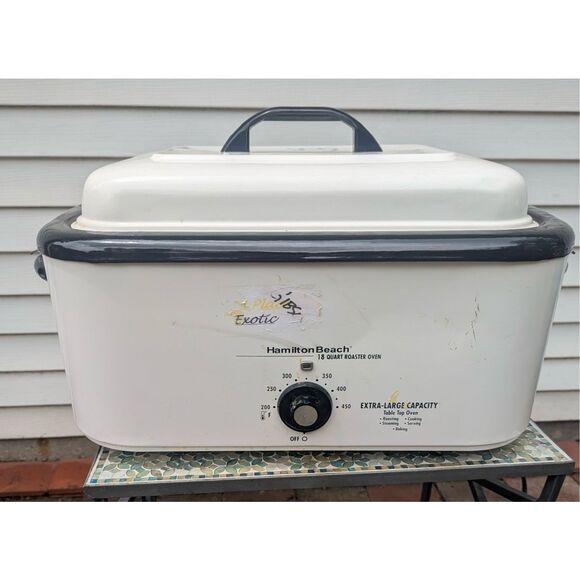 Hamilton Beach | Dining | Hamilton Beach 8 Qt Roaster Oven Extra Large ...